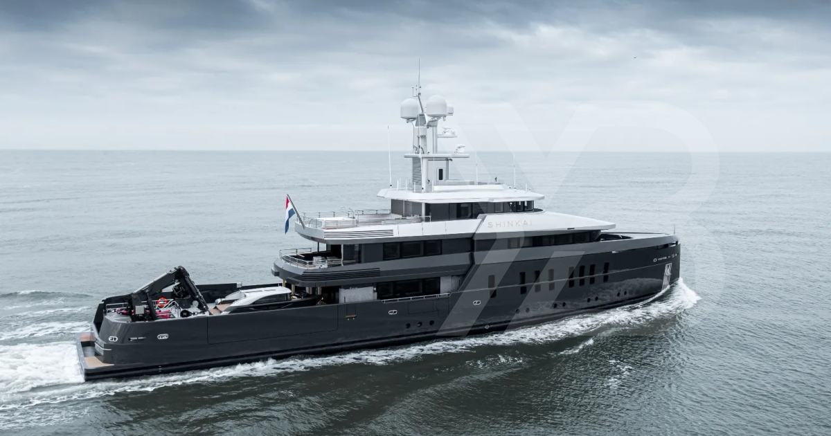 Feadship’s 55m superyacht SHINKAI spotted on sea trials | YachtBuyer