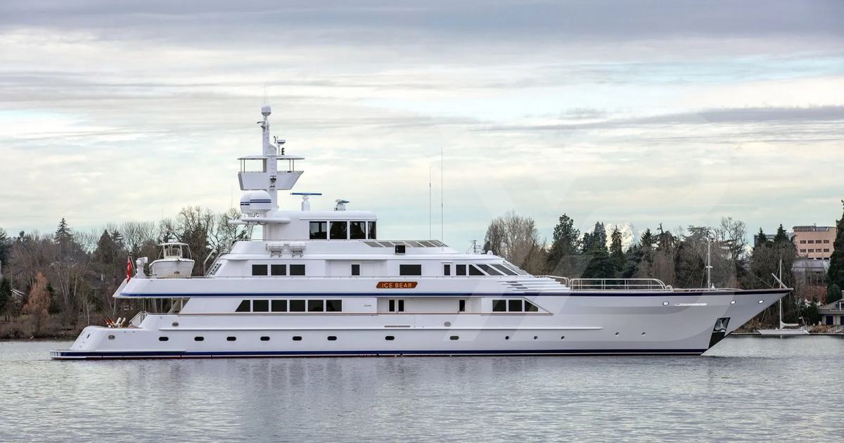 52m Custom Feadship Superyacht Ice Bear Listed for Sale with Fast-Track ...