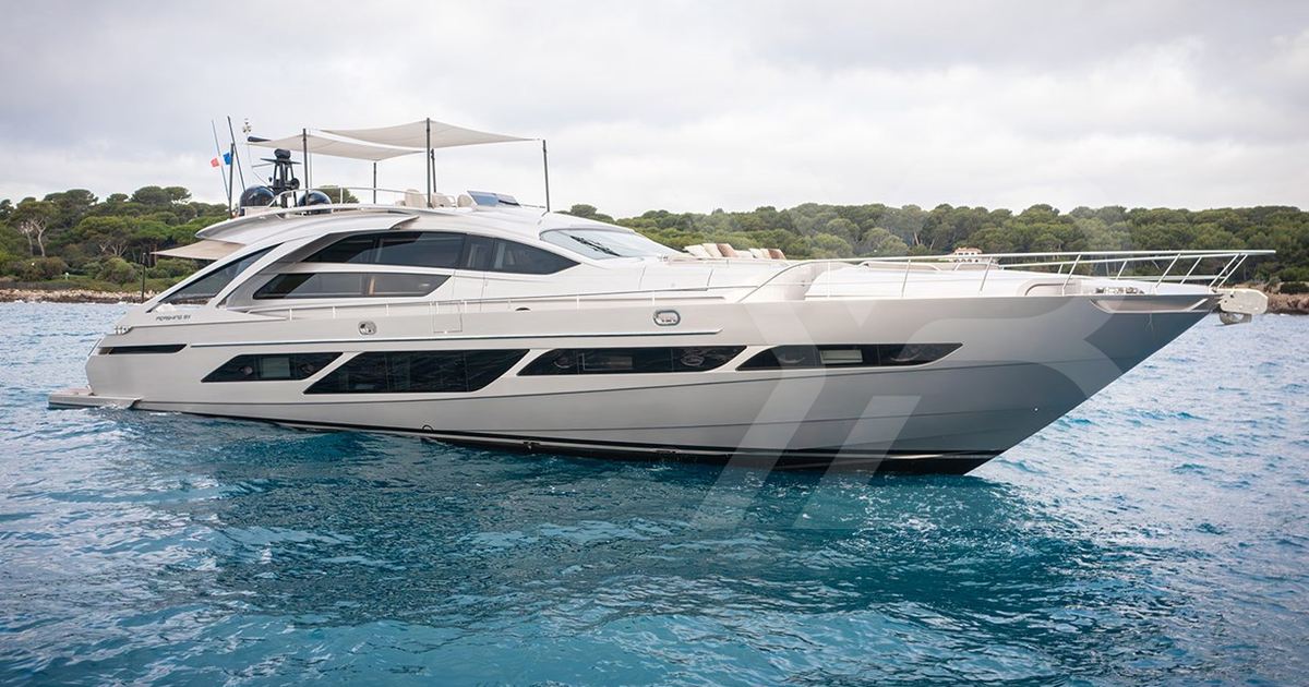€750K Price Reduction on 28m Pershing 9X Motor Yacht Magic of Ayr ...