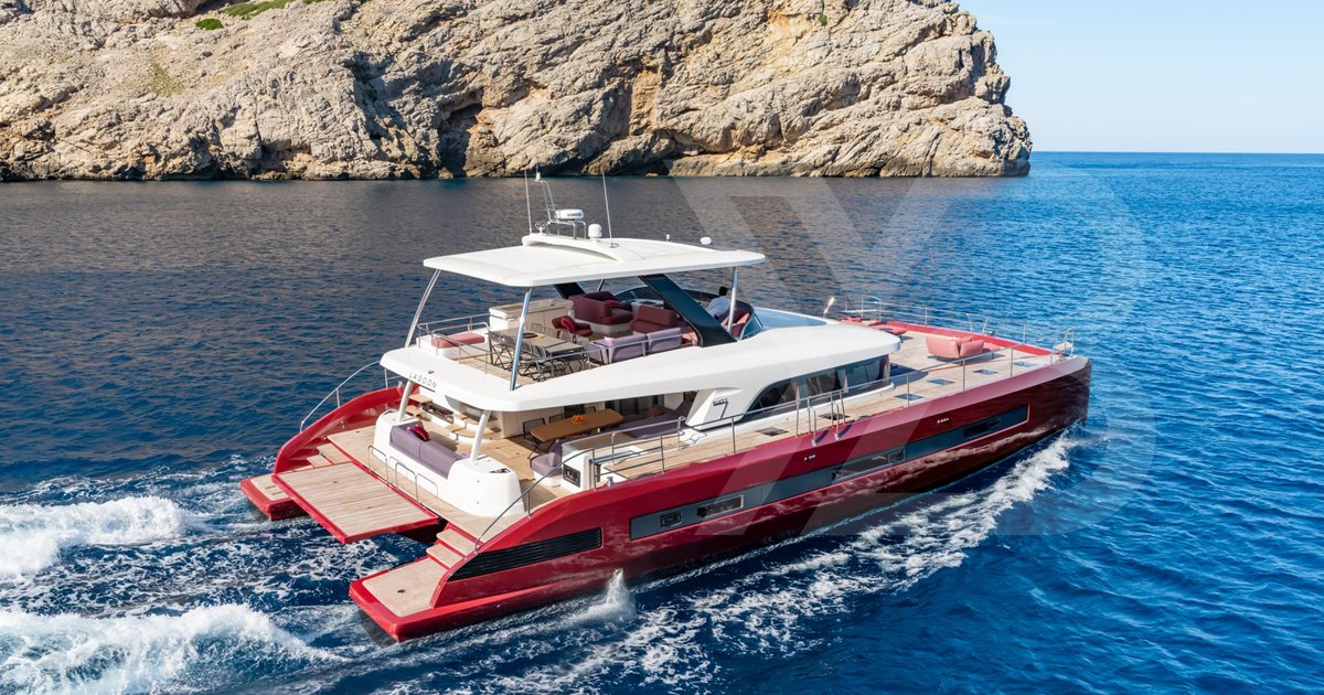 Lagoon Sixty7 Power Catamaran Festival Launch | YachtBuyer