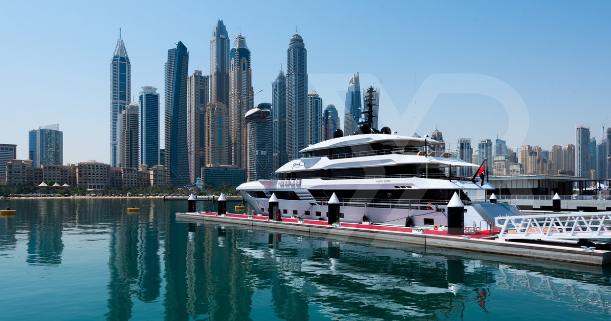 World’s largest composite new build yacht unveiled to the public ...