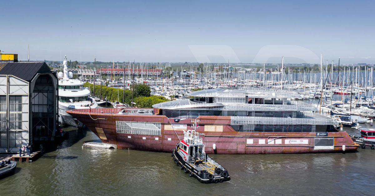Royal Hakvoort’s 61m superyacht ‘Project Asia’ seen for the first time ...