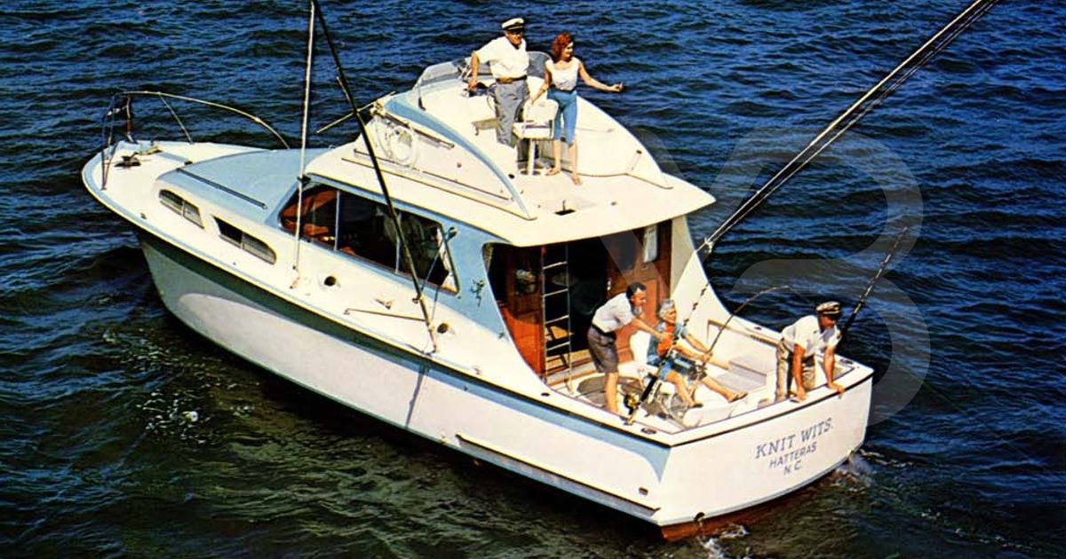 Hatteras 41 Convertible Yachtfish Yacht (1960 - 1963)