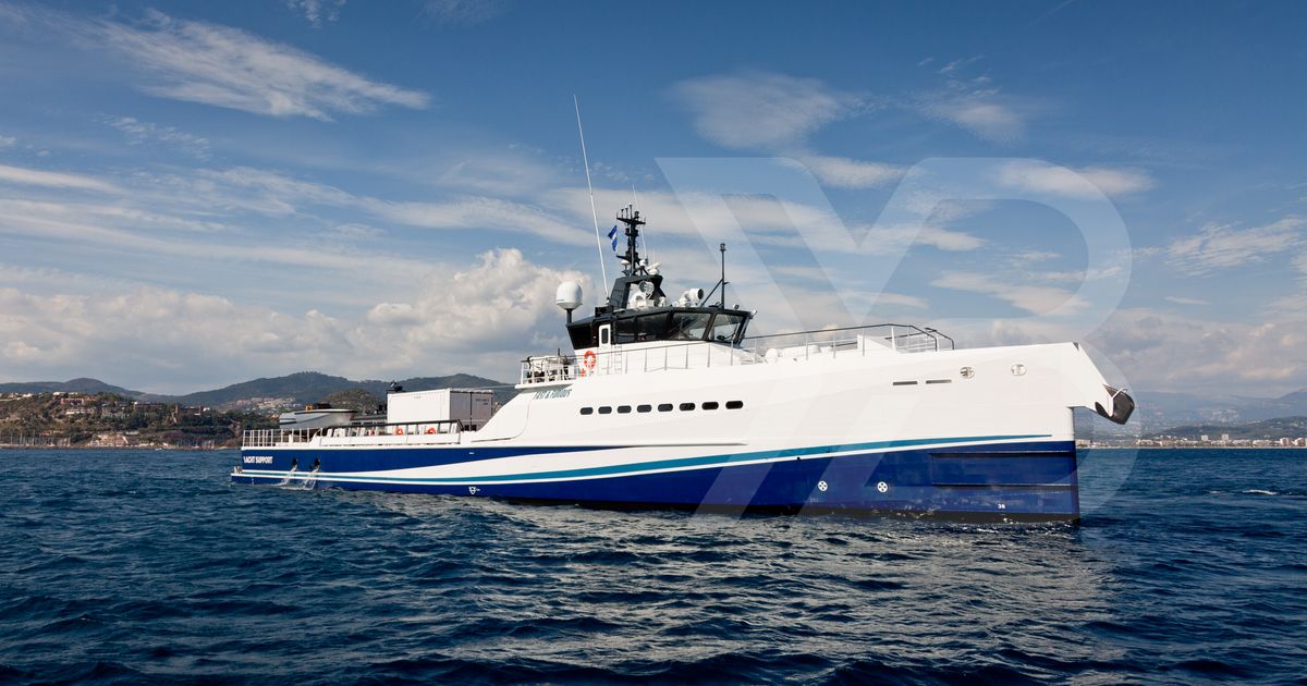 Price Reduction on 55m Damen Yacht Support AXIS | YachtBuyer