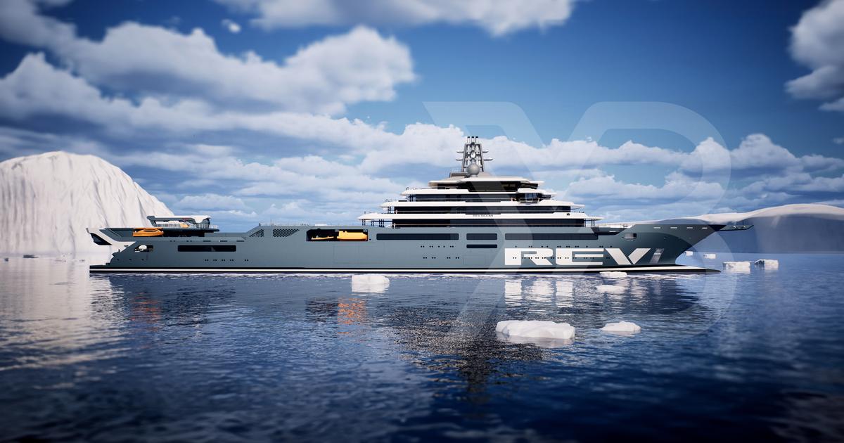 Damen Shiprepair Secures Contract for Outfitting the Future World's Largest Yacht, REV Ocean ...