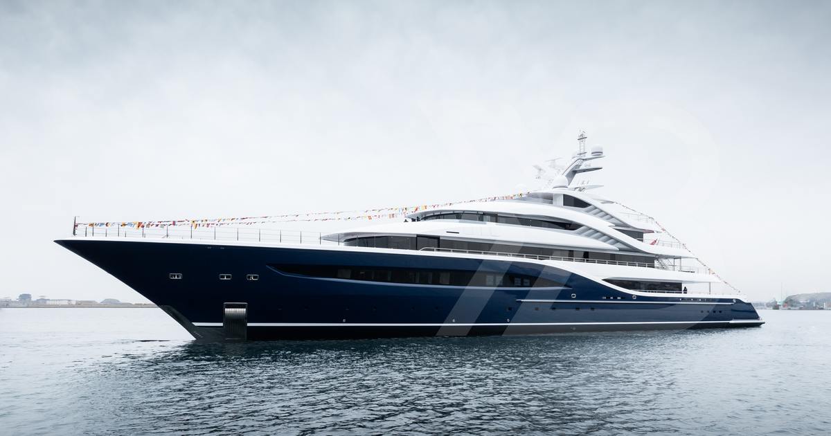 88m Turquoise custom superyacht Angelique launched | YachtBuyer