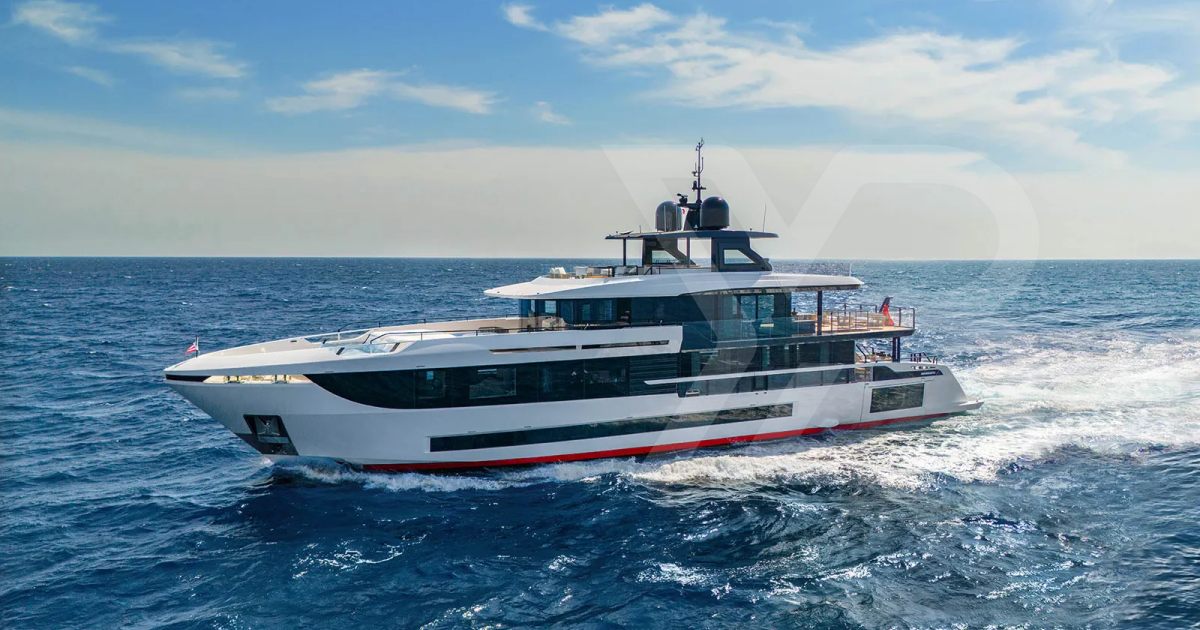 MIRAGE Yacht - 40m (129ft) Mangusta 2025 | YachtBuyer