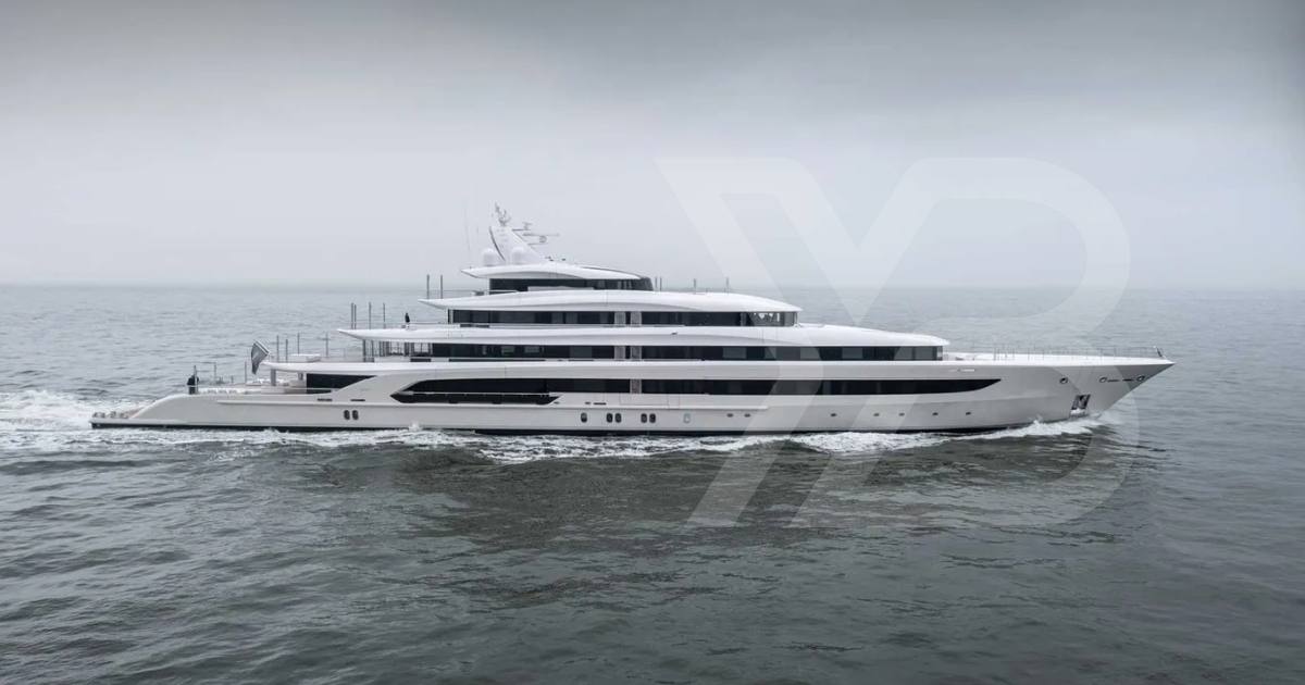 105m Oceanco superyacht H3 embarks on sea trials | YachtBuyer