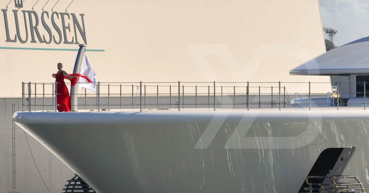 Lurssen's All-New 146m Superyacht OPERA Launches | YachtBuyer