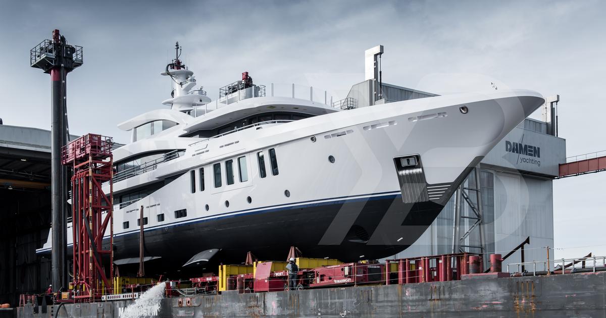 First Amels 200 superyacht hits the water | YachtBuyer