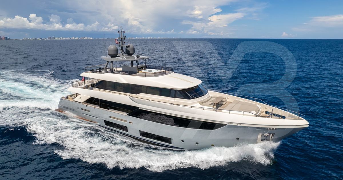 33m Custom Line Superyacht Fifi Listed for Sale | YachtBuyer