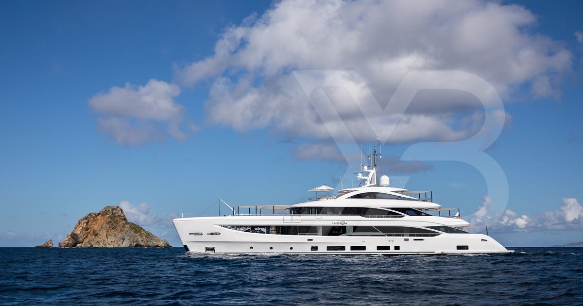 50m Benetti B.Now Superyacht Fantasea Sold and Renamed Mine Games ...