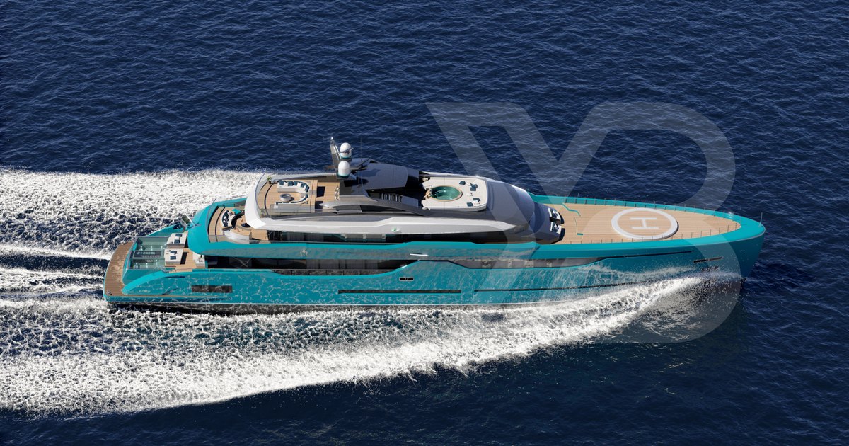Turquoise Yachts reveals 65m torpedo-inspired superyacht ‘Project ...