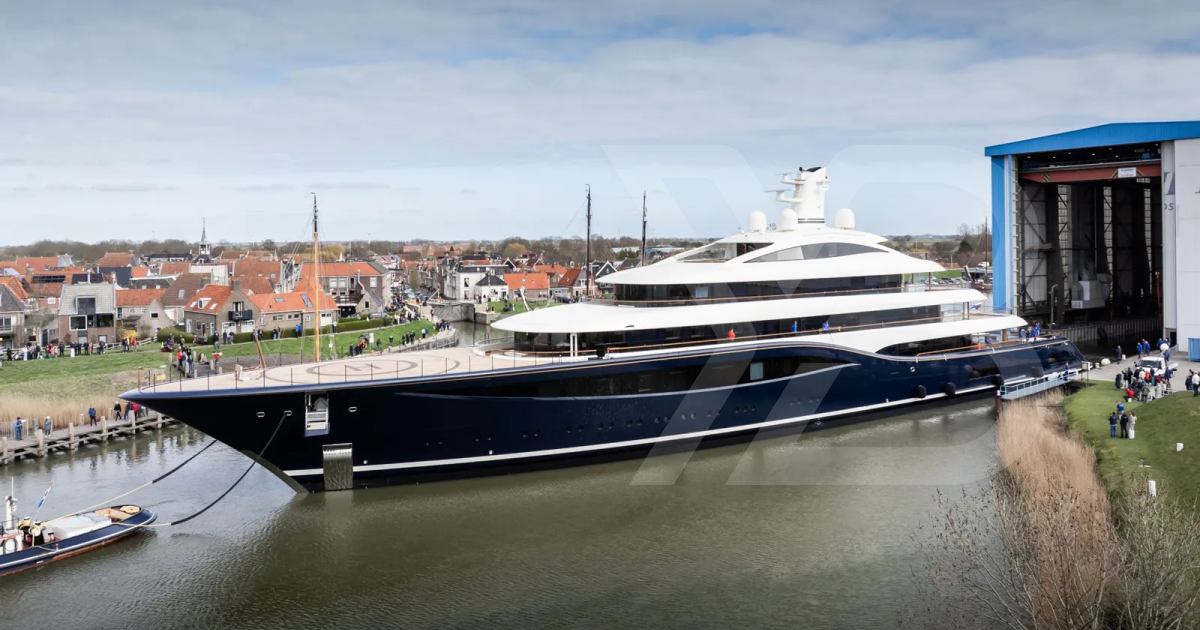 101m Feadship Superyacht Project 1014 Launched After Low-Profile Build ...