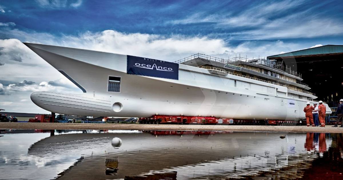 Oceanco’s 109m Y720 superyacht enters outfitting phase | YachtBuyer