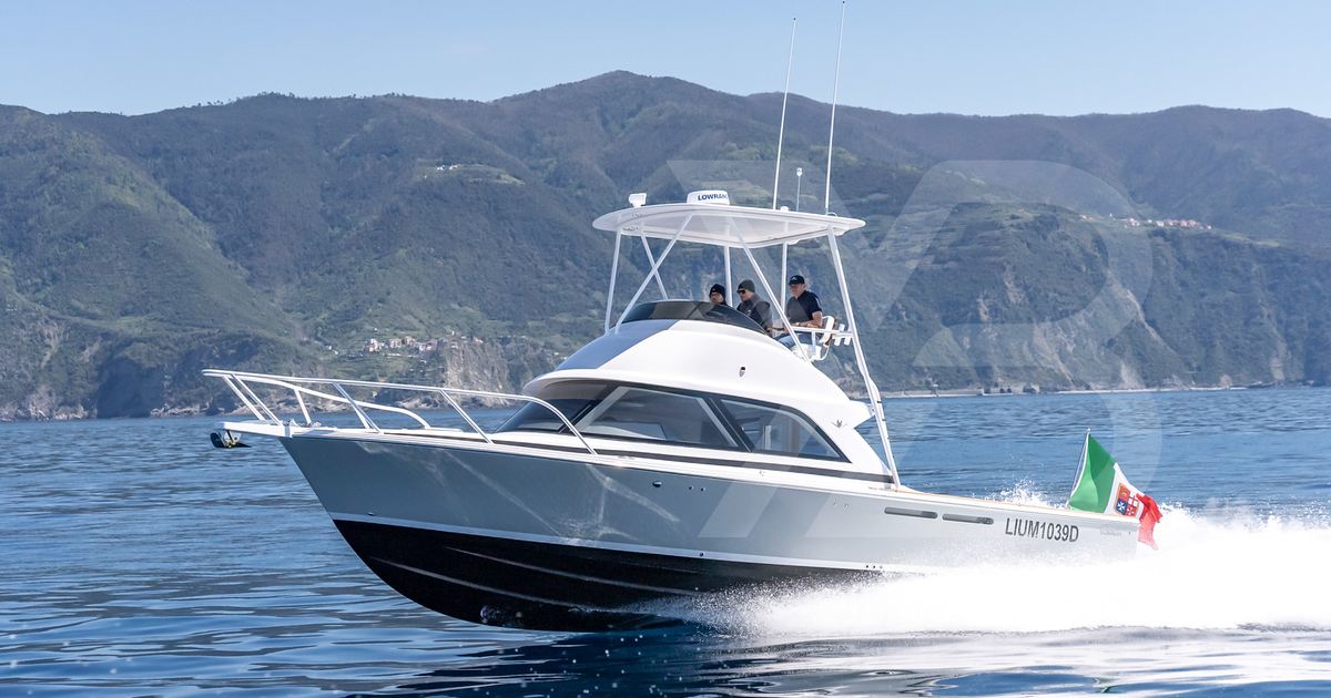 Bertram 35 Flybridge Boat