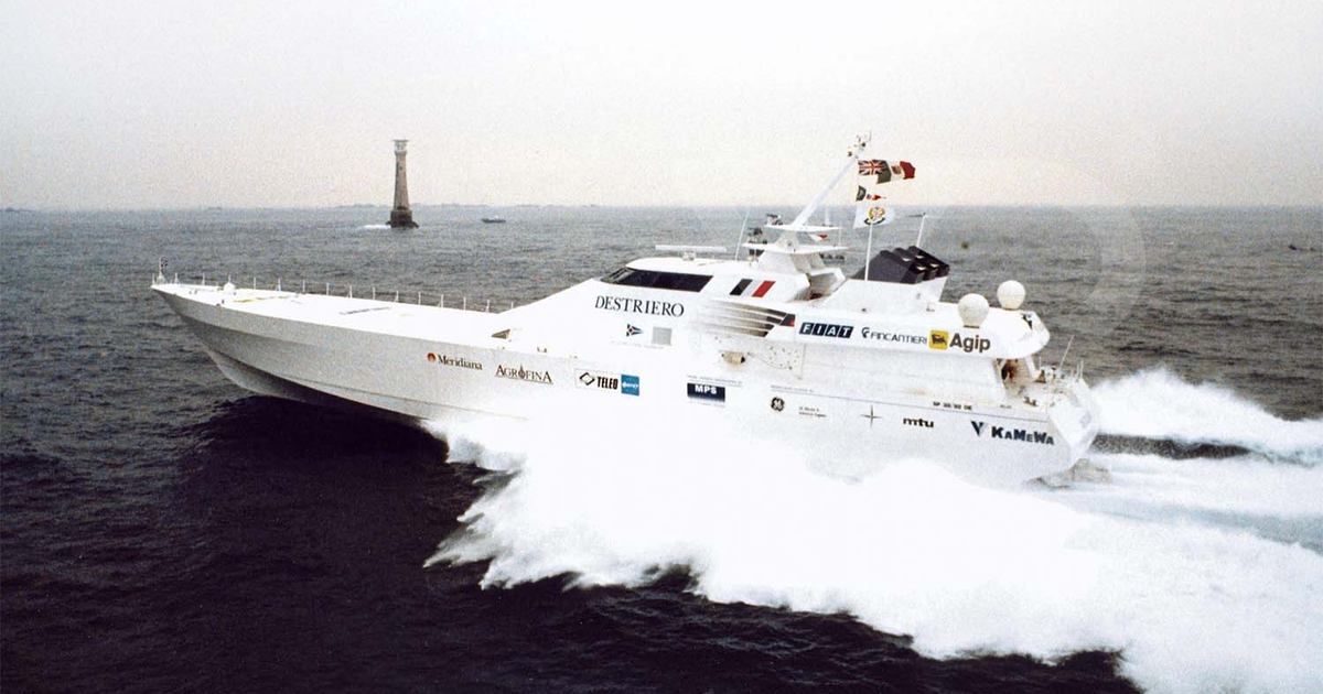 DESTRIERO Yacht - 68m (224ft) Fincantieri 1991 | YachtBuyer