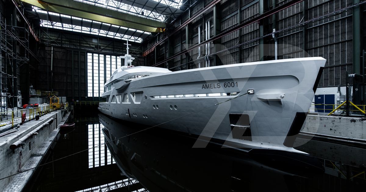First Amels 60 superyacht enters outfitting phase | YachtBuyer