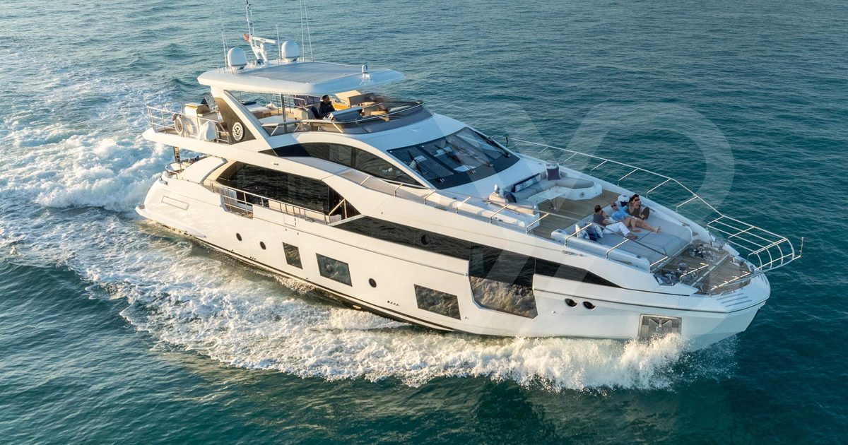 Azimut Grande 27m motor yacht Captain Morgan II listed for sale ...