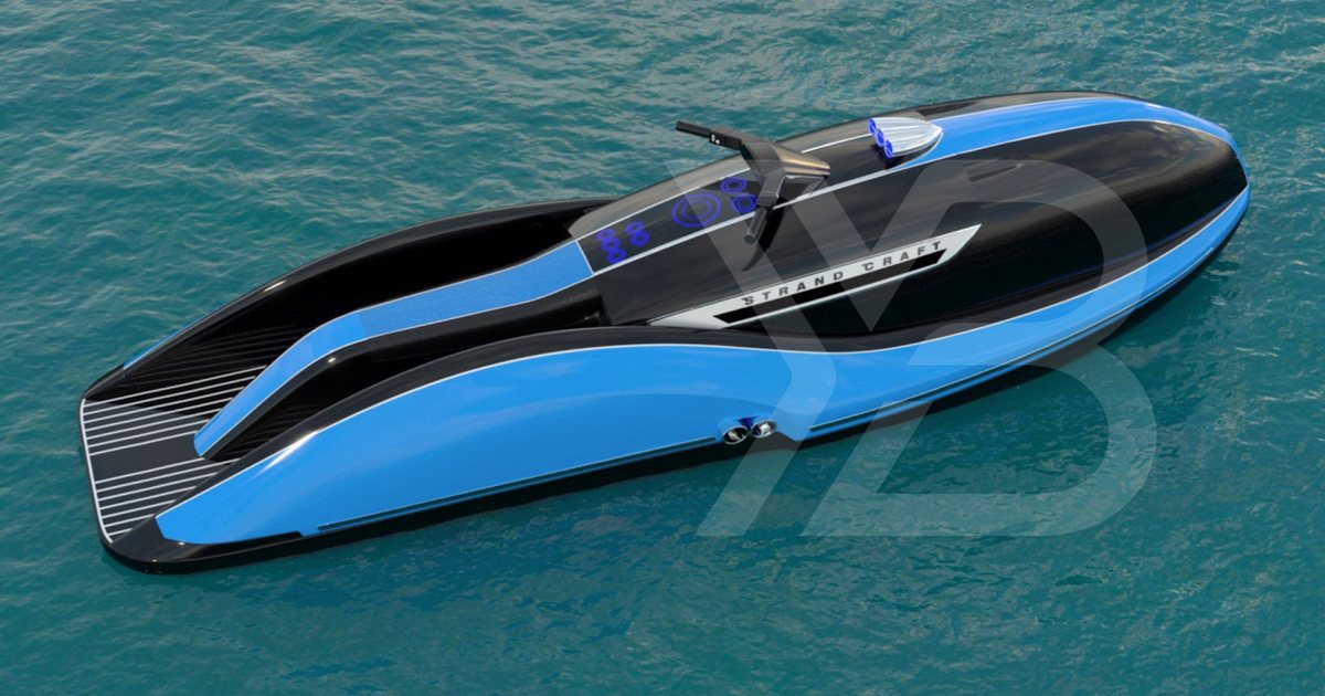 Strand Craft reveals renderings of V8 Wet Rod jet ski | YachtBuyer