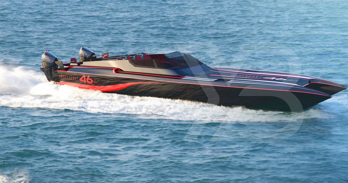VisionF Yachts Unveils 80-Knot Superfast 46 Speedboat Ahead of Cannes ...