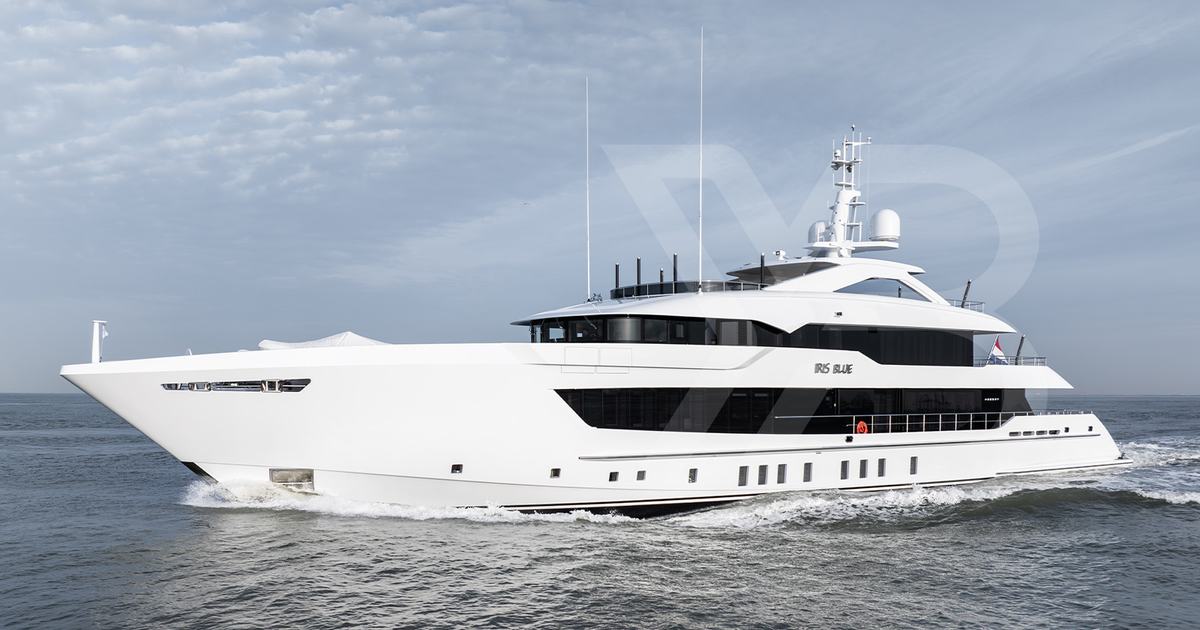 IRIS BLUE Yacht - 181ft Heesen 2024 | YachtBuyer