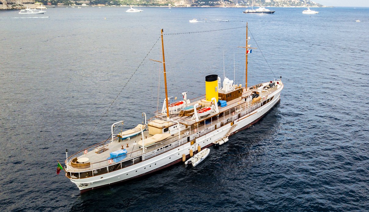 SS DELPHINE Yacht - 79m (258ft) Great Lakes Ew 1921 | YachtBuyer