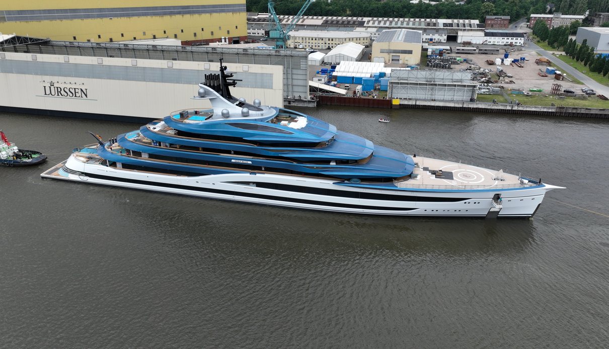 DEEP BLUE Yacht - 135m Lurssen 2025 | YachtBuyer