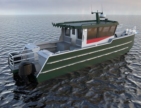 Bering Marine BM36 FC Bow Ramp Boat | YachtBuyer