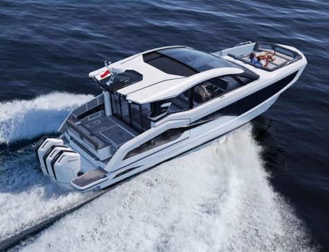 Galeon 435 GTO Boat