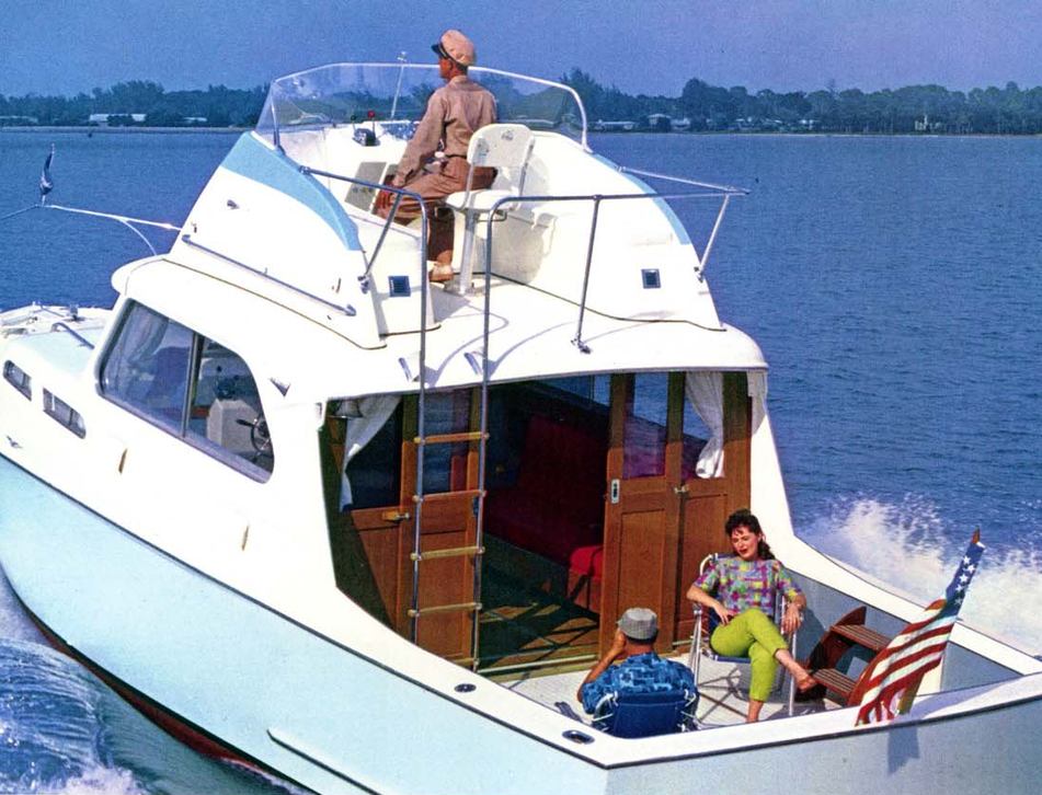 Hatteras 34 Sport Cruiser Yacht (1961 - 1965)