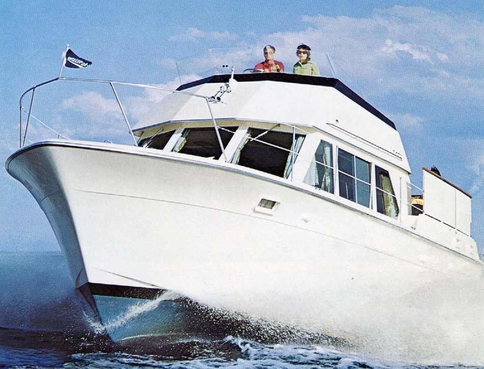 Hatteras 38 Flybridge Double Cabin Yacht (1972 - 1978)